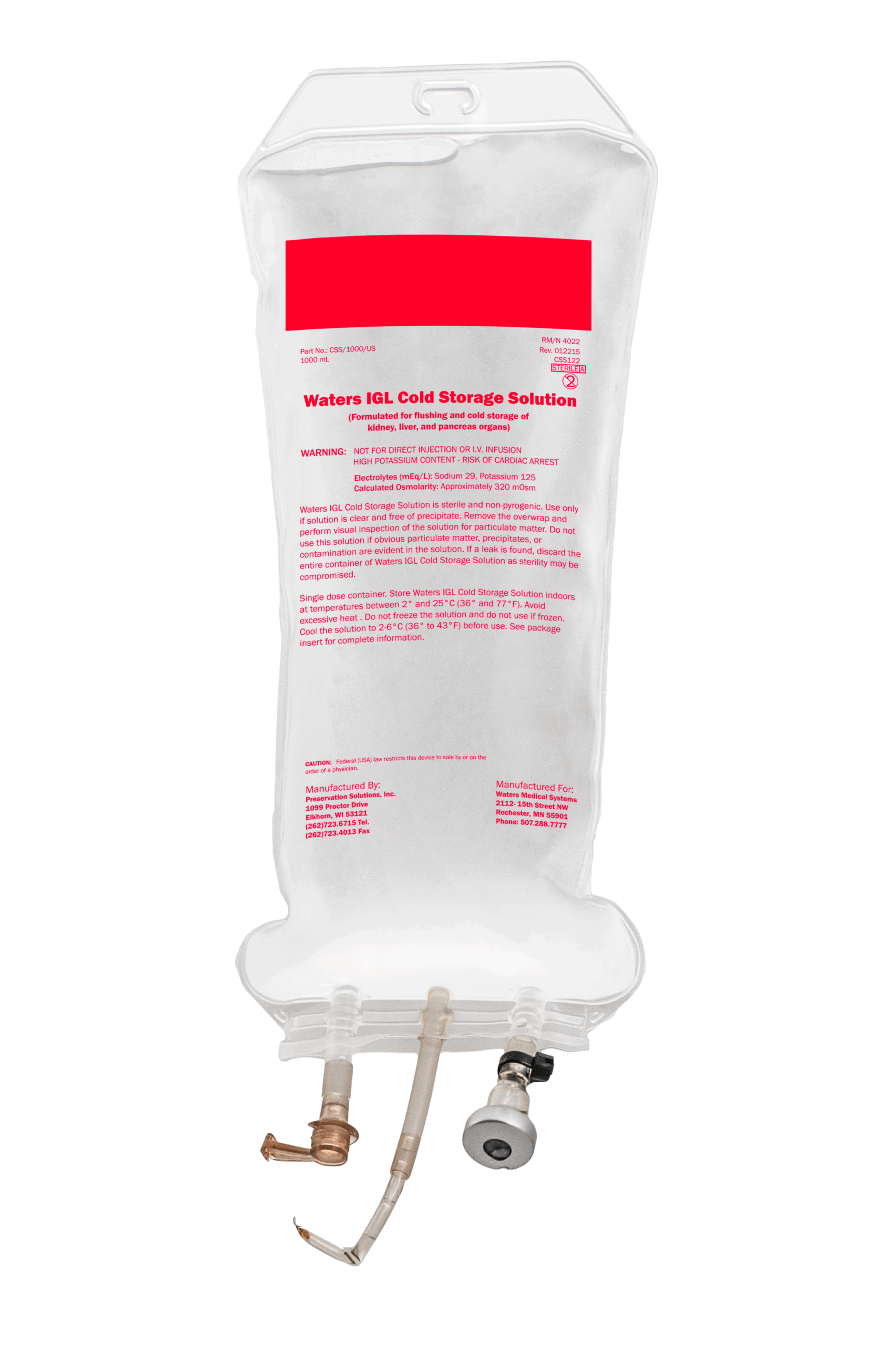 Static Preservation - Waters Medical Systems